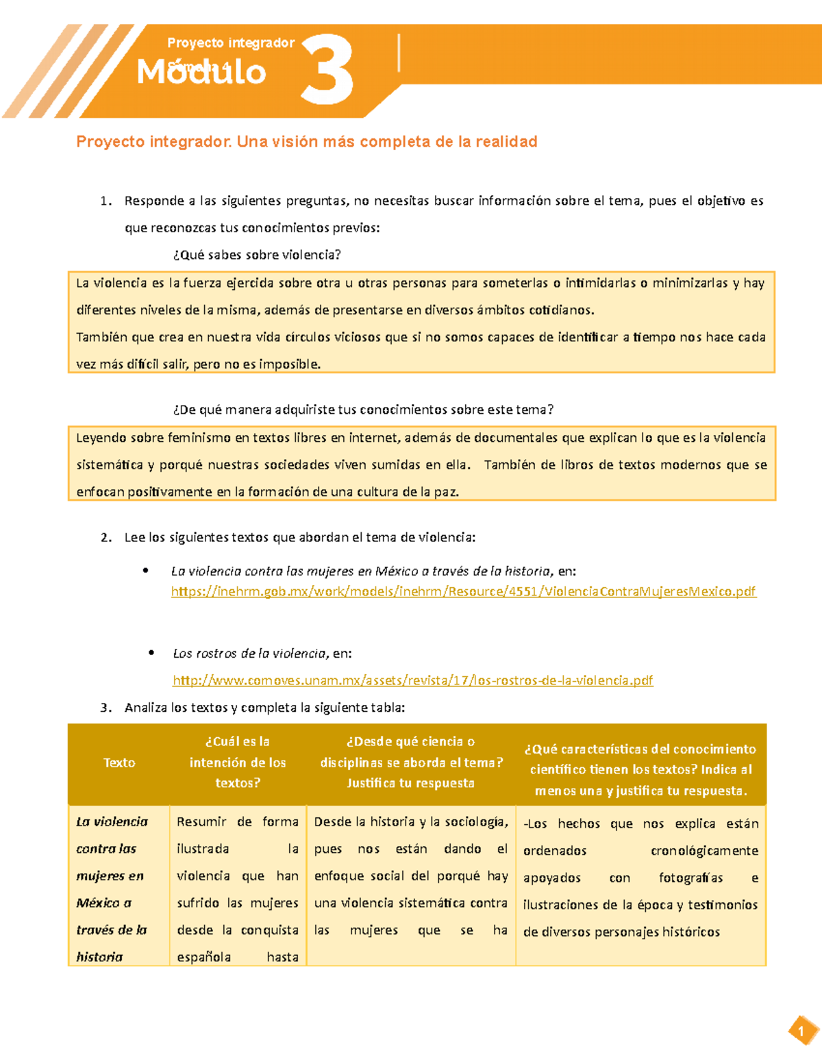 M03S4PI Proyecto integrador módulo 3 semana 4 - Proyecto integrador. Una visión más completa de ...