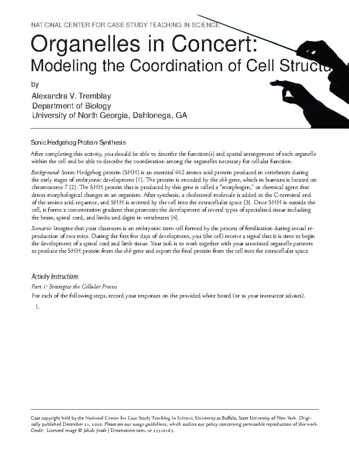 Cellular modeling - Case study - Case copyright held by the National ...