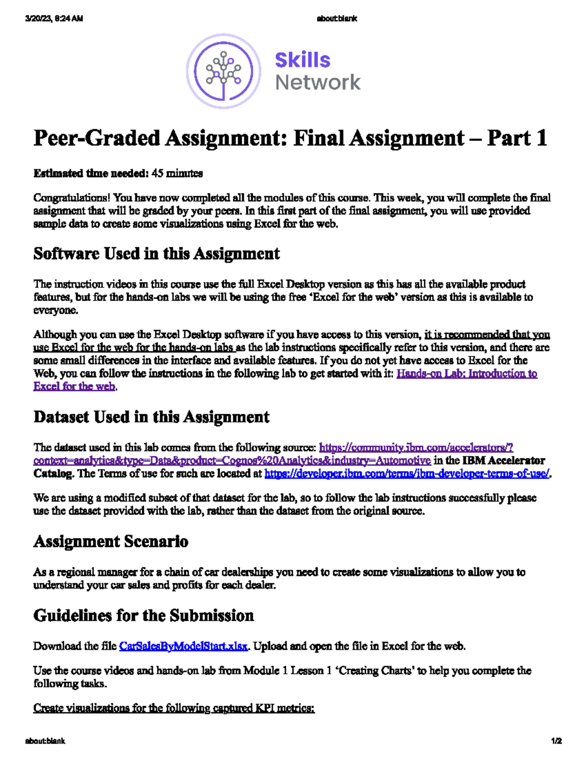 Excel Part 1 - Data Science Practice - Studocu