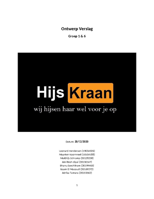 Eindverslag stage eindversie FLUOR BV - Bijlage 8: Voorblad ...