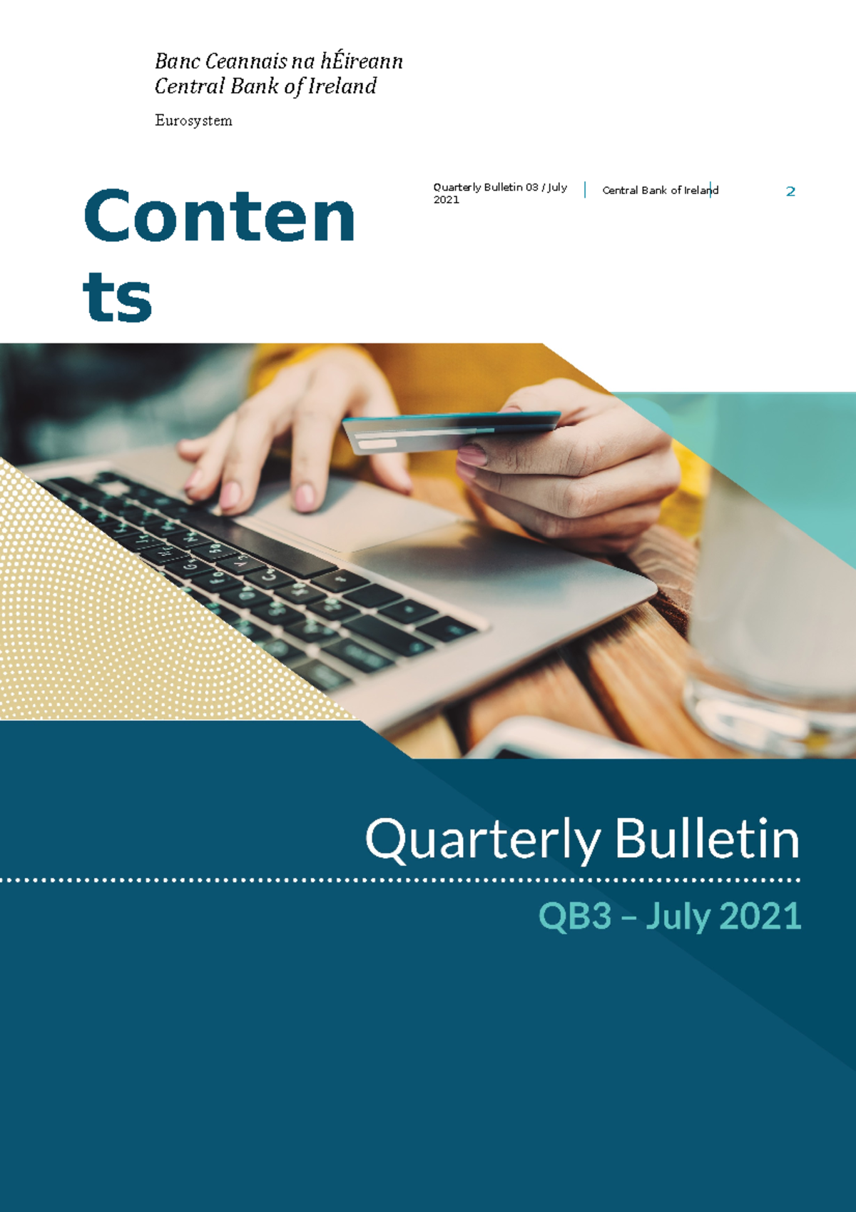 Quarterly bulletin q3 2021 - Banc Ceannais na hÉireann Central Bank of ...