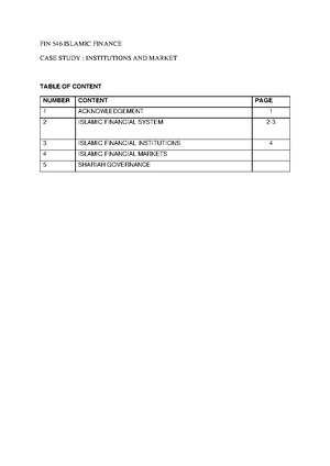 [FIN546] Individual Assignment - FACULTY OF BUSINESS AND MANAGEMENT ...