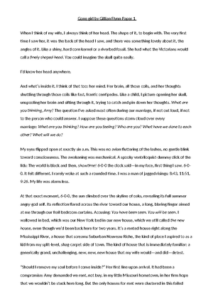 Section B Writing Creative Writing Booklet - English Language GCSE ...