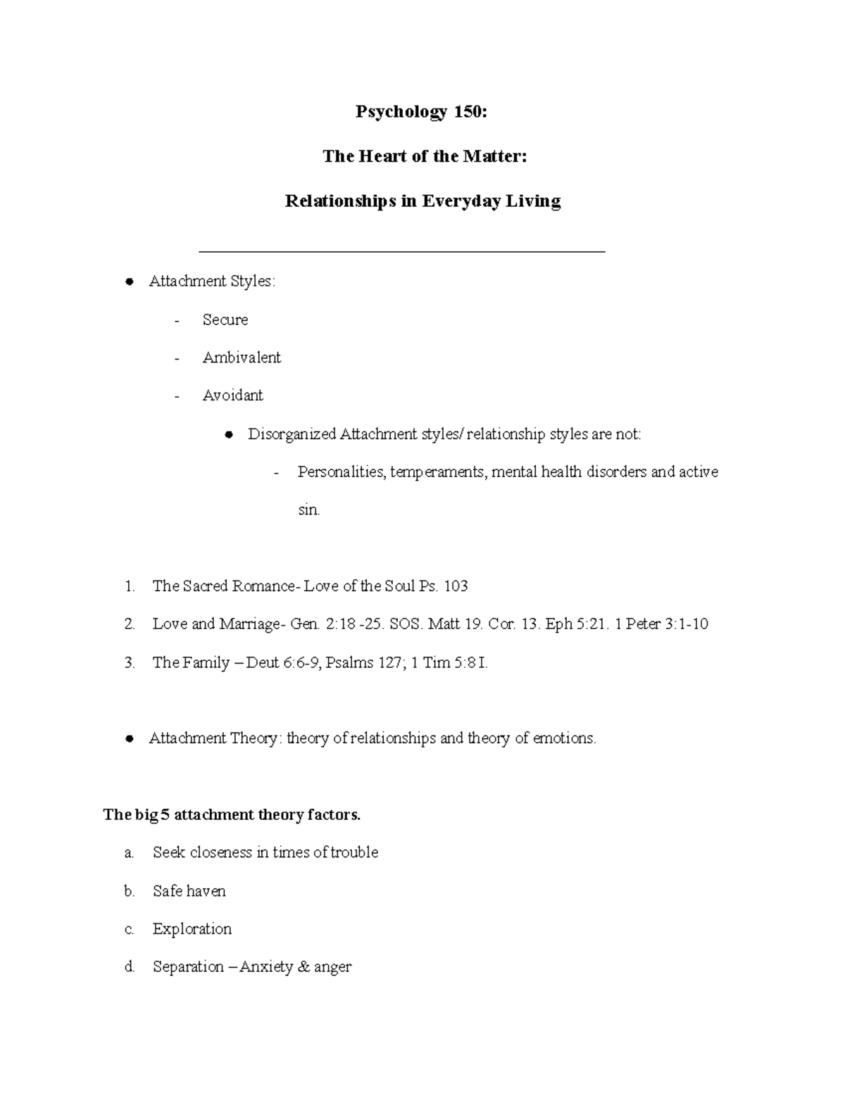 (r)-Psychology 150-The-Heart-Of-The-Matter-Lecture-Notes - Psychology ...
