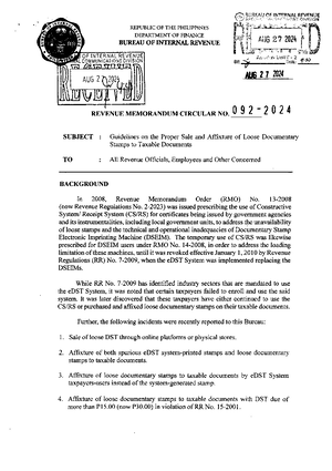 Tax 2 - Reviewer by AIcao Anotado 2023 - TAXATION 2– Based on the book ...