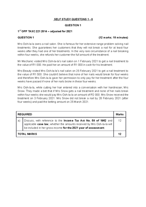 Sample of ITA34 1 - Income tax assessment - Reference Number XXXXXXX ...