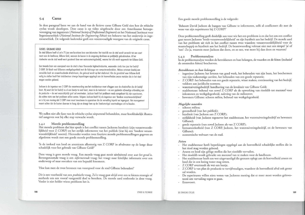 Voorbeeld uitgewerkte ethische cyclus - Ethiek en wetenschapsfilosofie ...