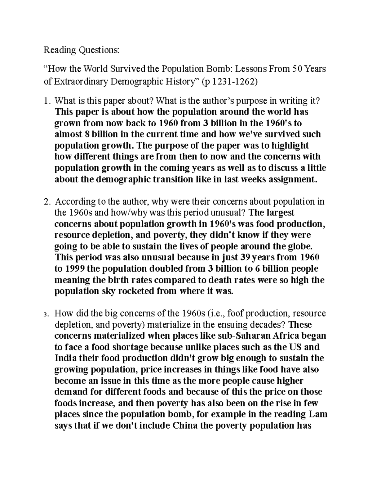 Lam2011 RQ-1 - Reading questions and answers over Lam, this scored full points. - Reading ...