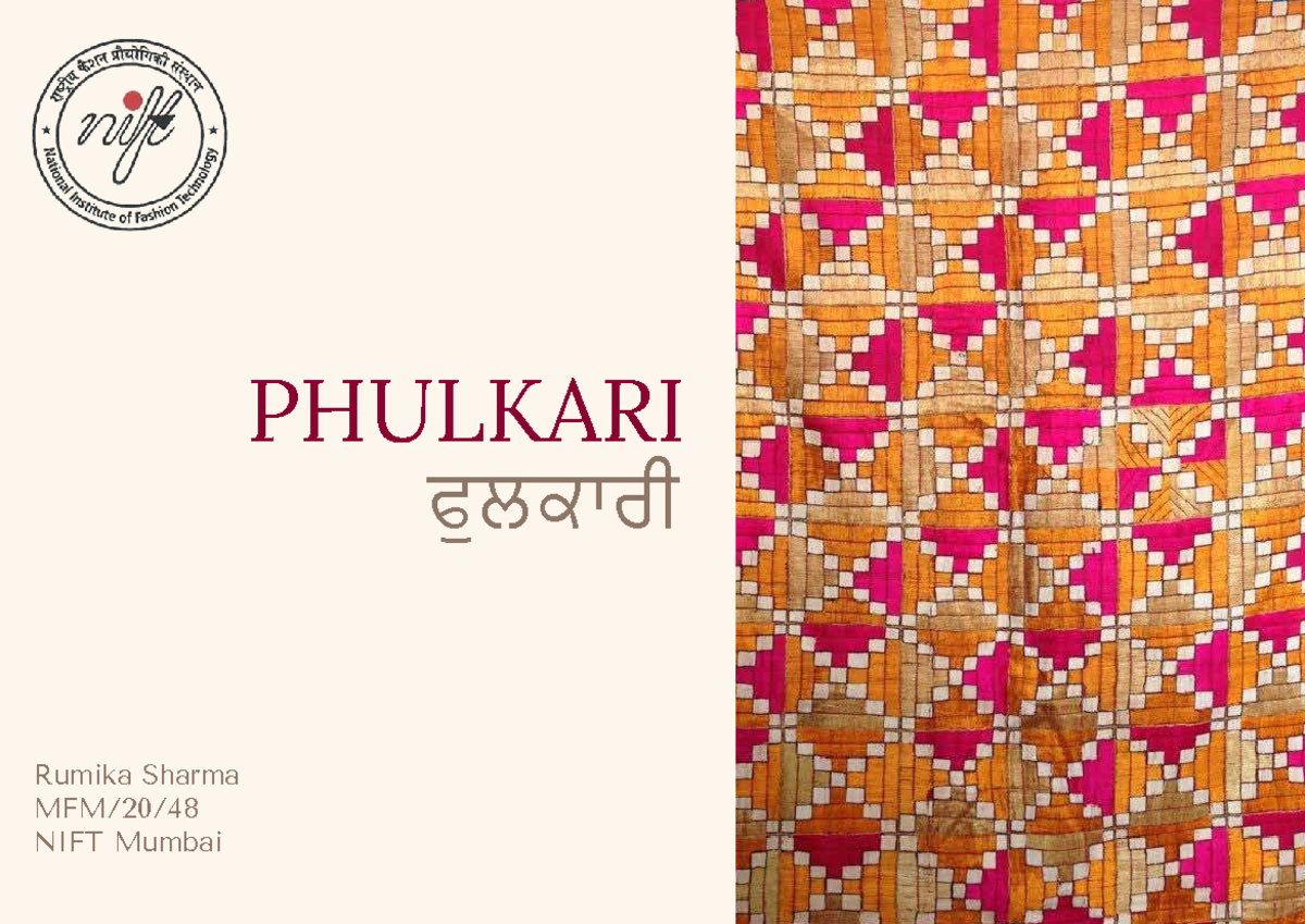 The Craft of Phulkari - I live in Amritsar, Punjab and grew up visiting ...