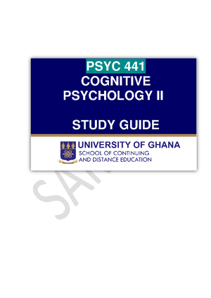 Cognitive psychology assignment 2 submission - PSYCHOLOGY 3A: COGNITIVE ...