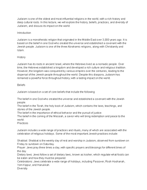 Christ essay - Christianity is one of the largest and most influential ...