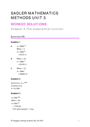 Sadler Unit 3 Worked Solutions Chapter - SA DL ER M A T H EM A T I CS M ...