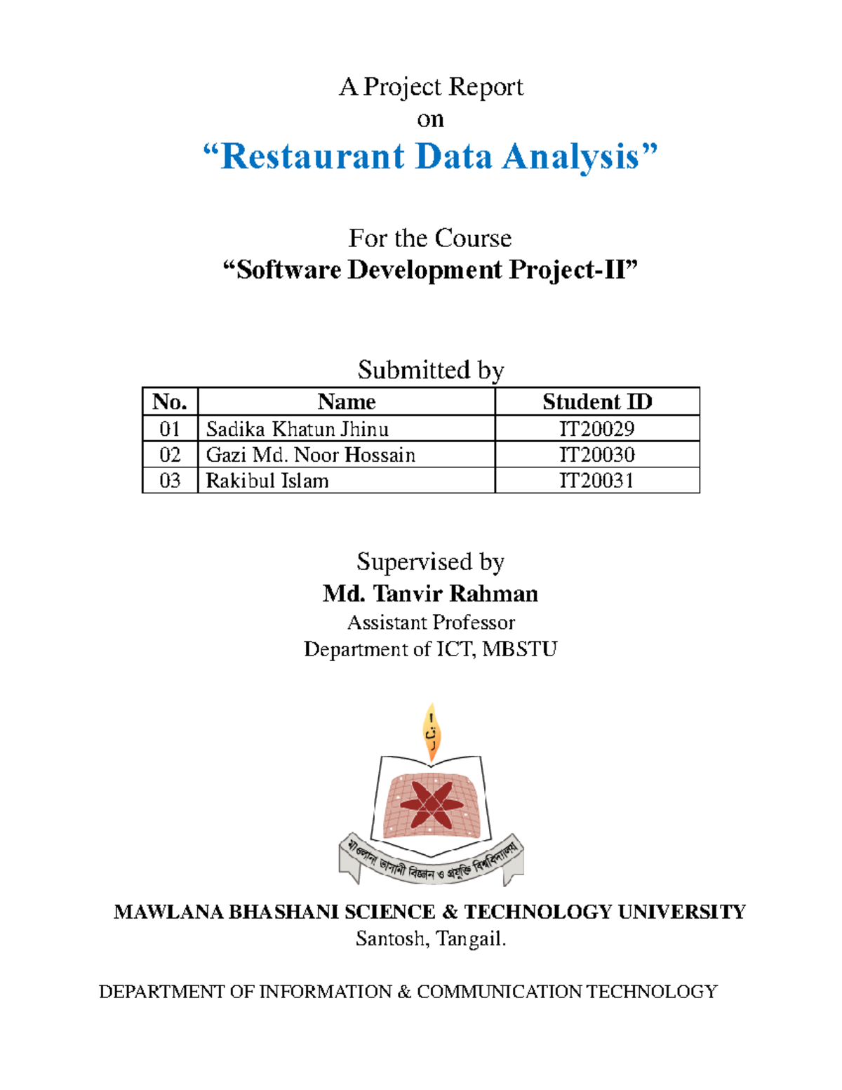 Data mining solved problem python - A Project Report on “Restaurant ...