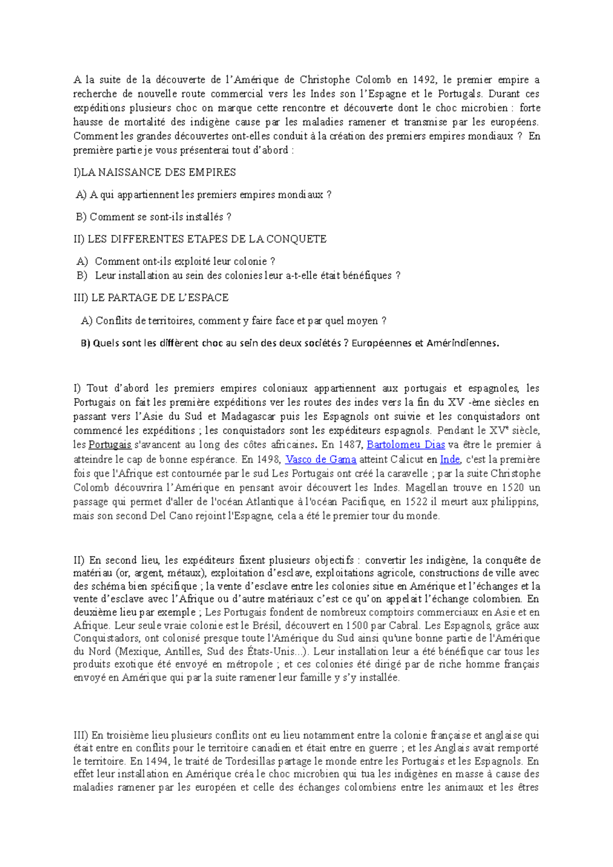 Questions Problematise DE Kamelia Benzait - Histoire-géographie ...