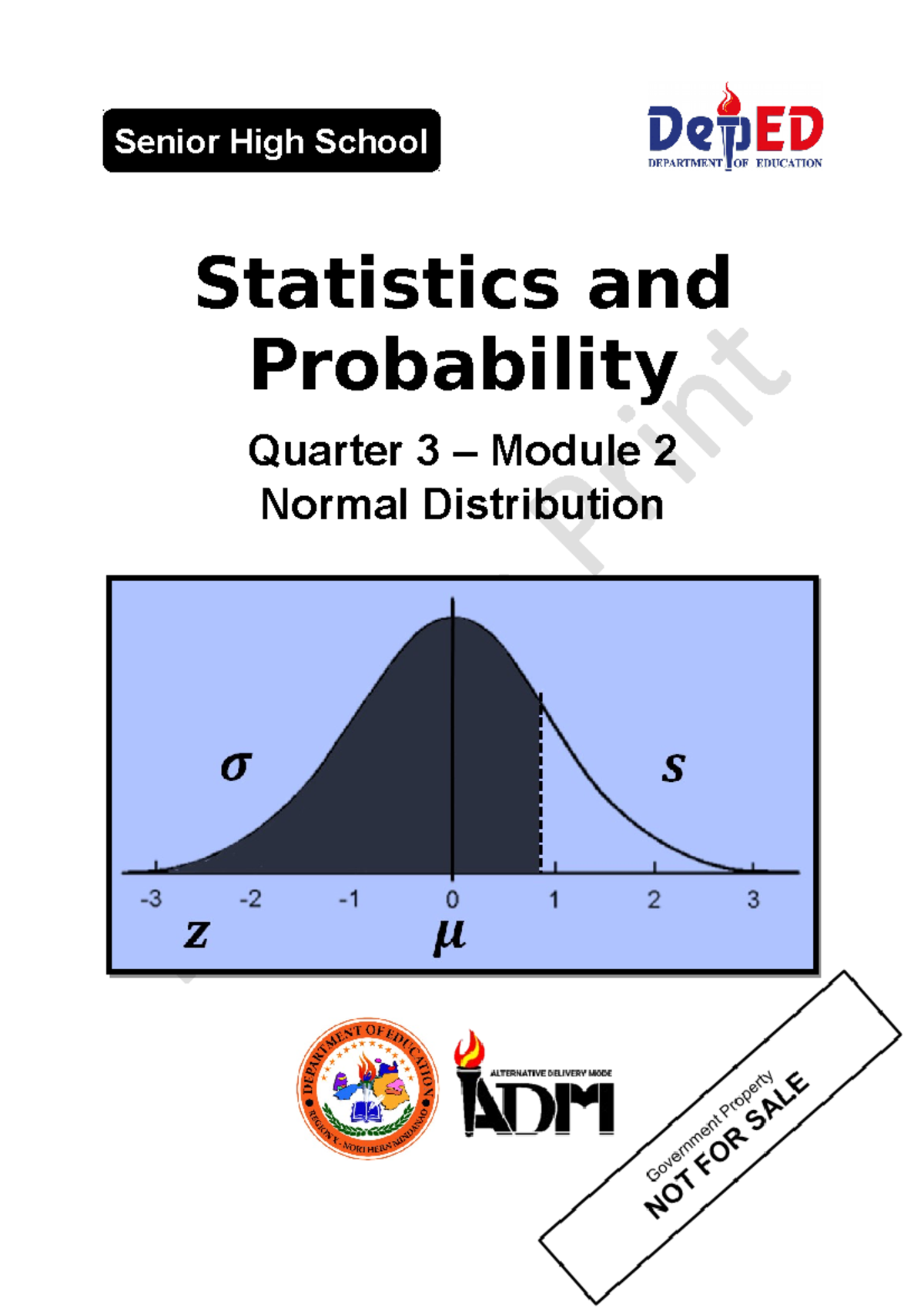 Stat Prob 11 Q3 Mod2 Normal-Distribution v5 - Statistics and ...