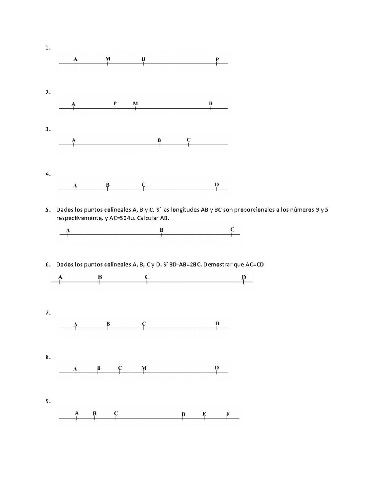 Solucionario Geometria Plana Calvache - H)AM=MB T) 2 PM=PA+PB 1 )PM=PA− ...