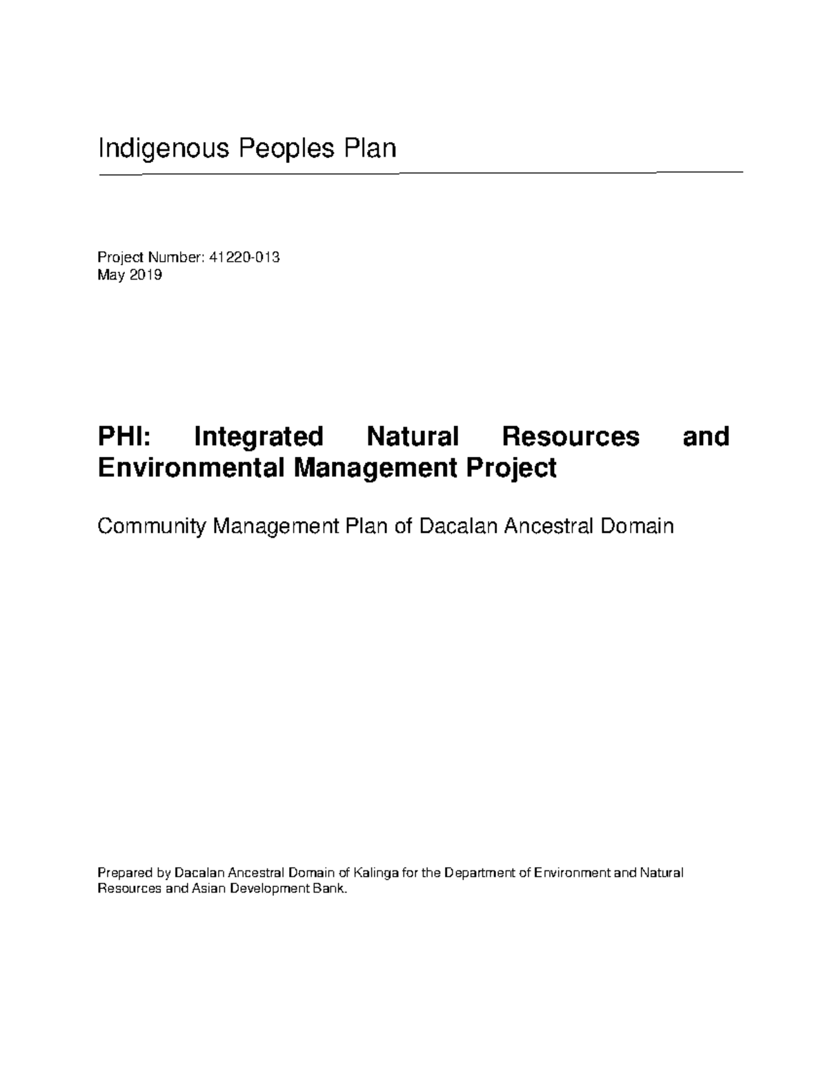 41220-013-ipp-en 29 - none - Indigenous Peoples Plan Project Number ...