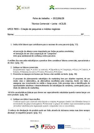 UFCD 7855 Ficha de trabalho TC 2022[4129][4134] - Ficha de trabalho ...