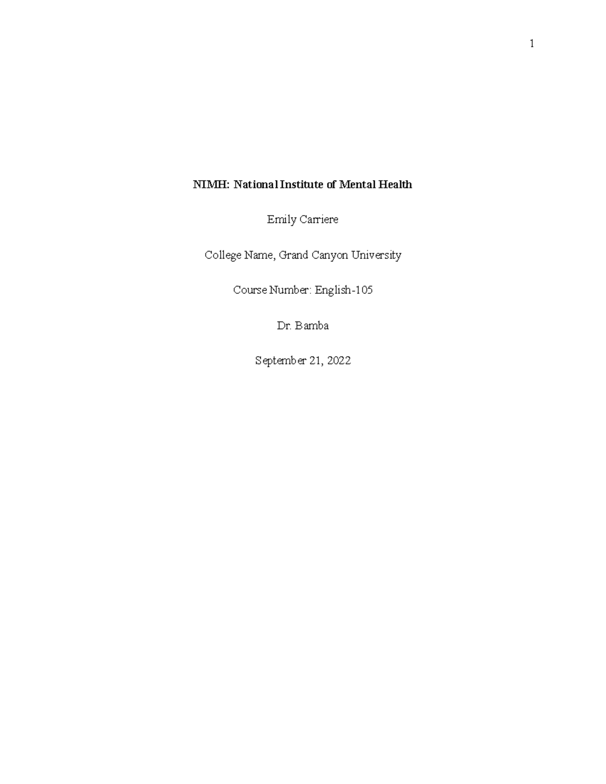 NIMH ADHD web page - Essay - NIMH: National Institute of Mental Health ...