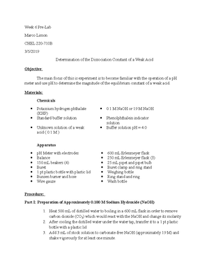 Lab #6 report - chem lab 106 experiment #6 - VSEPR and molecular shape ...