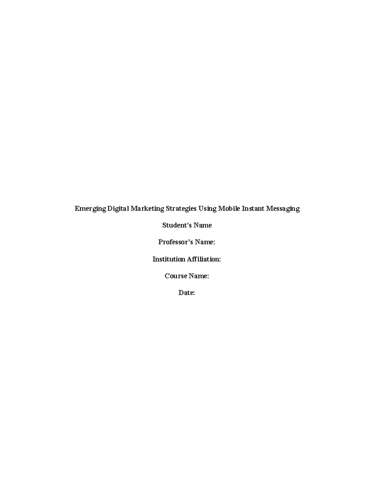 XD0218-D- Complete - Research paper. - Emerging Digital Marketing ...