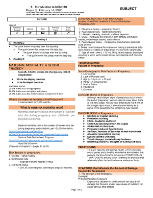 3. Pregnancy-Induced Hypertension (PIH) - 3. Pregnancy-Induced ...