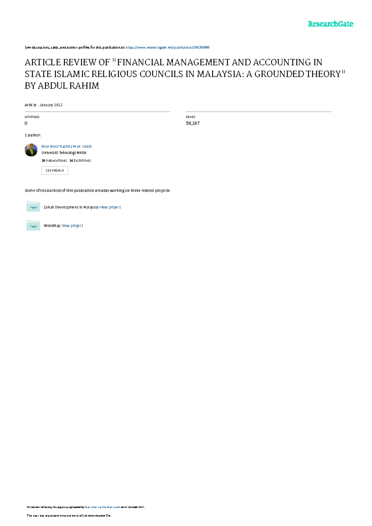 Article Review SRC Wanna - See discussions, stats, and author profiles ...