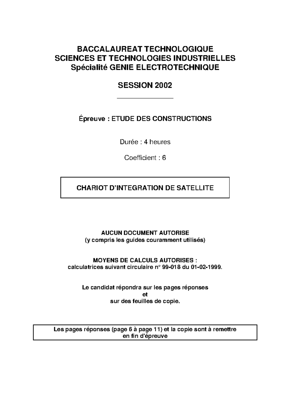 Dossier technique - aeae - BACCALAUREAT TECHNOLOGIQUE SCIENCES ET TECHNOLOGIES INDUSTRIELLES ...