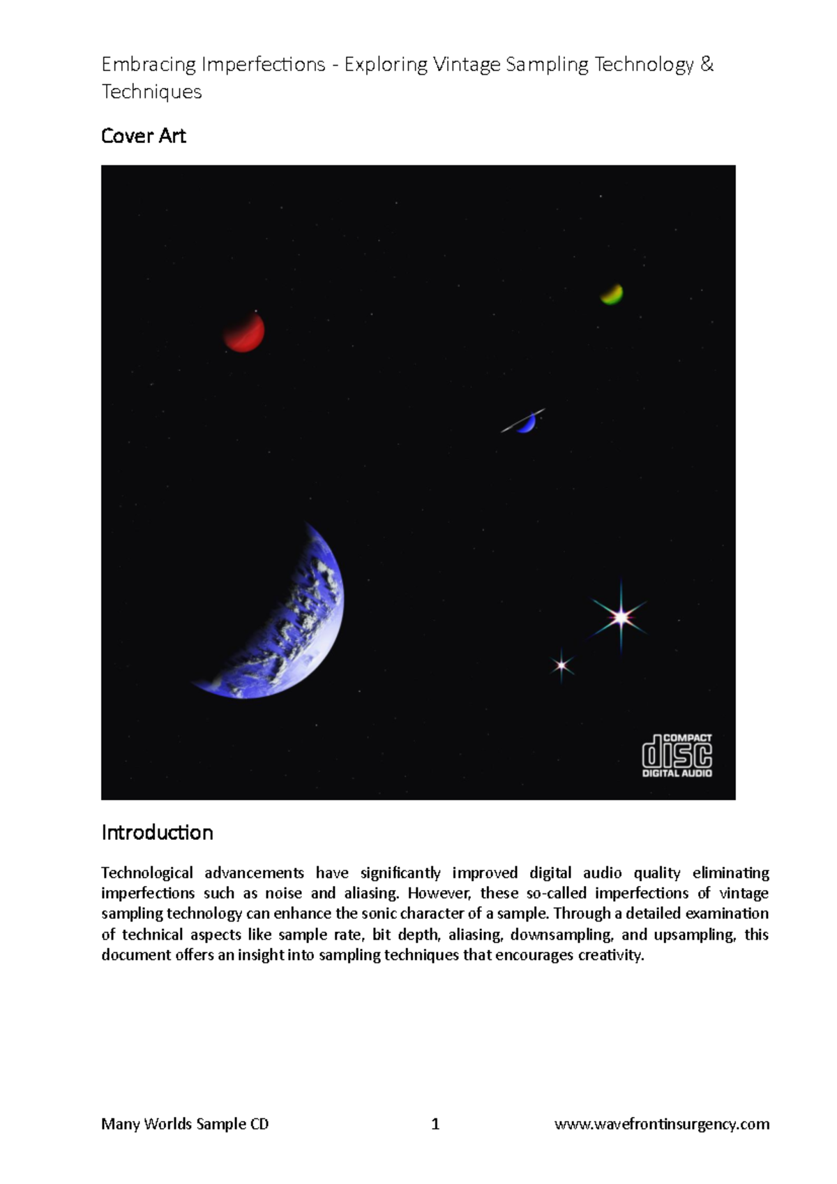 Embracing Imperfections Exploring Vintage Sampling Technology Techniques - Techniques Cover Art ...