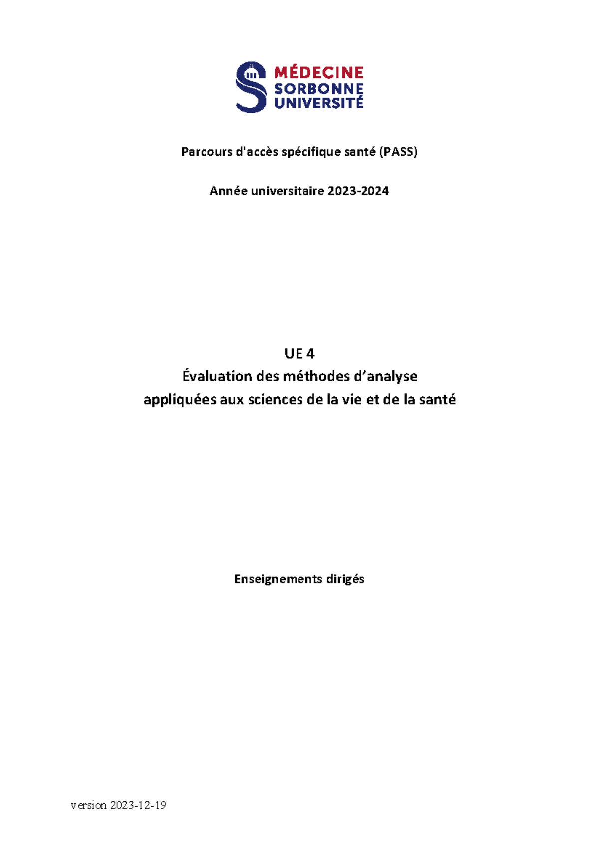 2024 exercices biostatistique v2 - version 2023-12- Parcours d'accès ...