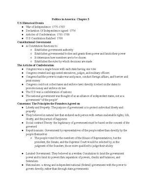 Ch.1 Roots of American Government We the People - Studocu