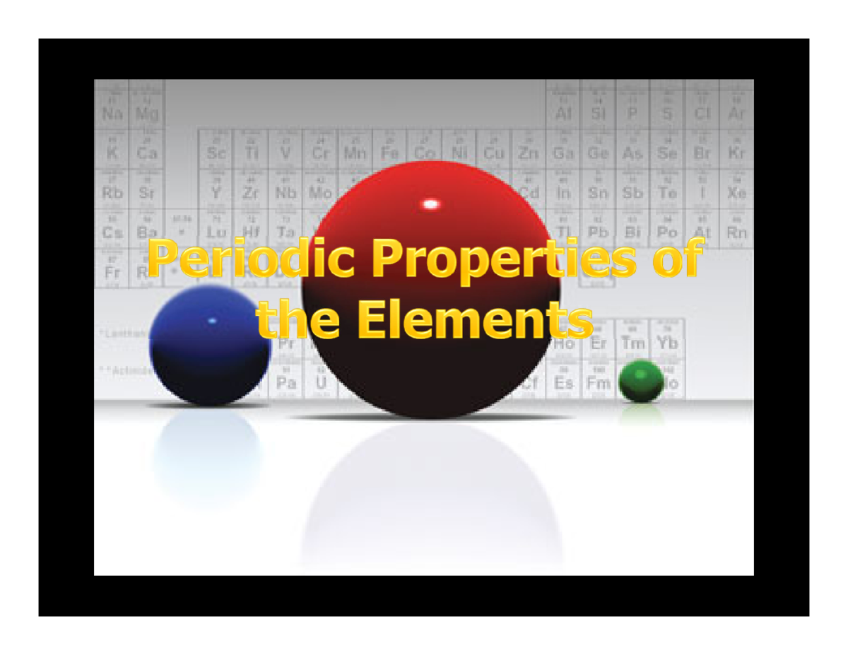 Lecture 09 Sept26 - John Newlands (1864) law of octaves - elements ...