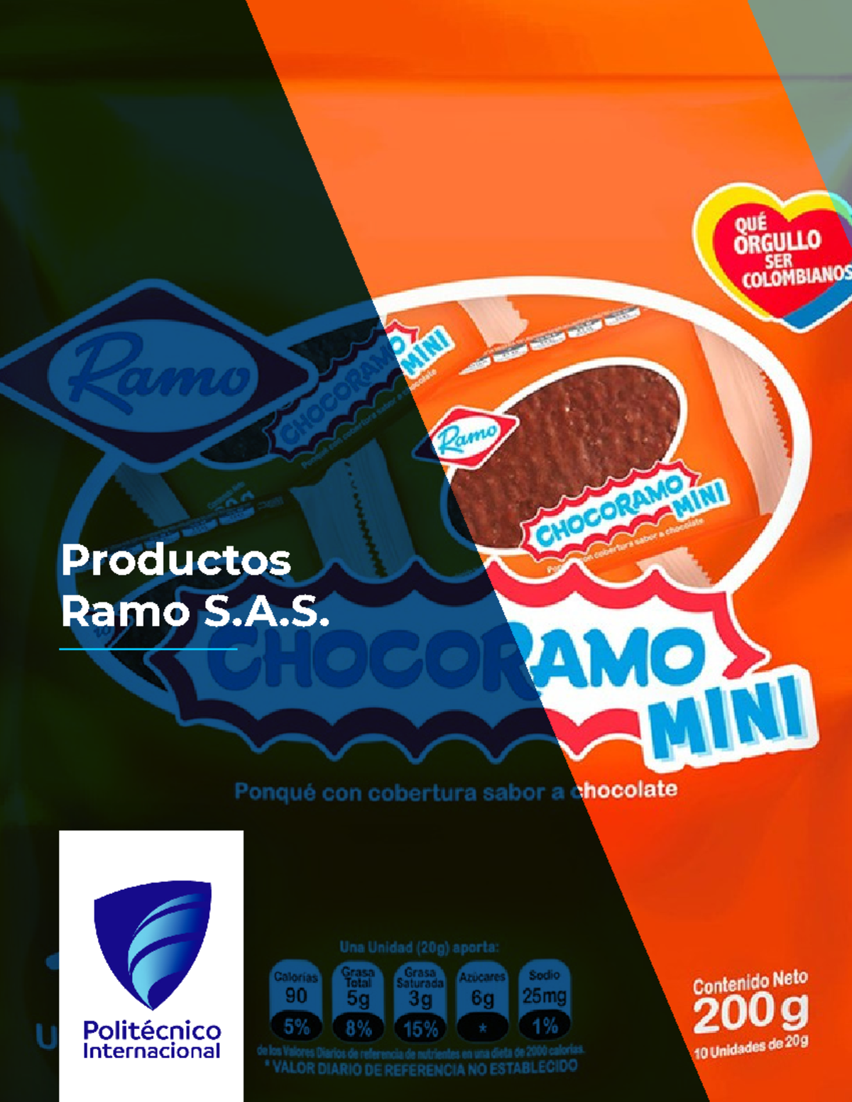 270-Integrador - implementar - Productos Ramo S.A. 1 Productos Ramo S.A ...