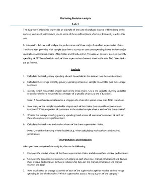 Report Writing Guide - MARKETING DECISION ANALYSIS HOW TO WRITE A CASE ...