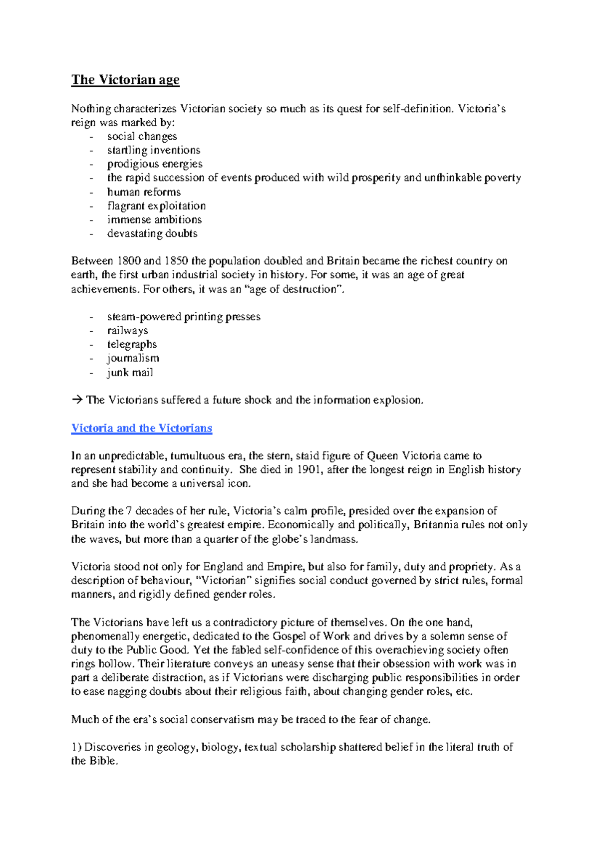 Notes Introduction to the Study of Literature in English, Lecture 14 ...