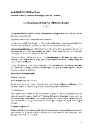 TP L3 Biologie et physiologie végétale - Les Travaux Pratiques à l’Université Oran1-Ahmed Ben ...