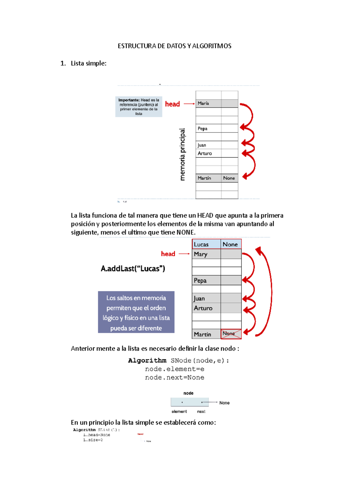 Estructura DE Datos Y Algoritmos - ESTRUCTURA DE DATOS Y ALGORITMOS ...