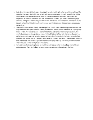Mod 3 short answers - Module 3 Short Responses – Question 1 What types ...