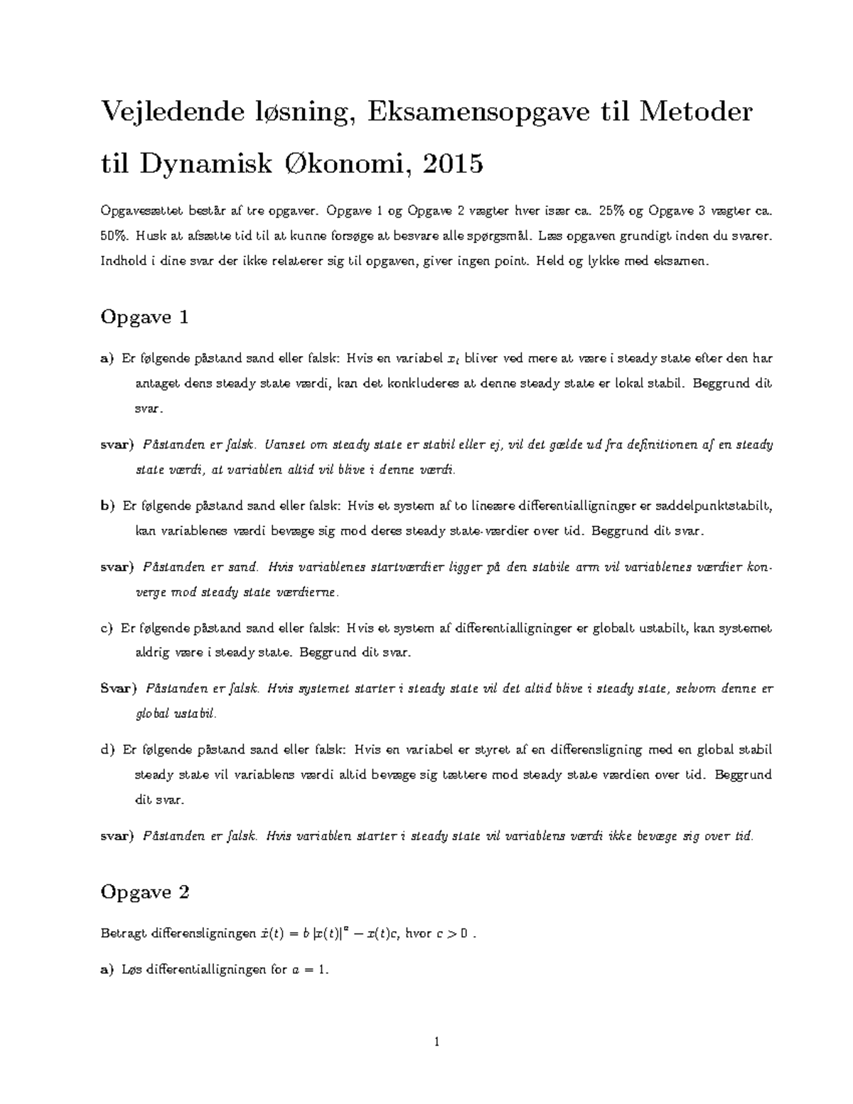 Vejlende-løsning-MDØ-eksamensopgave 2015-6 (1) kopi - Vejledende ...