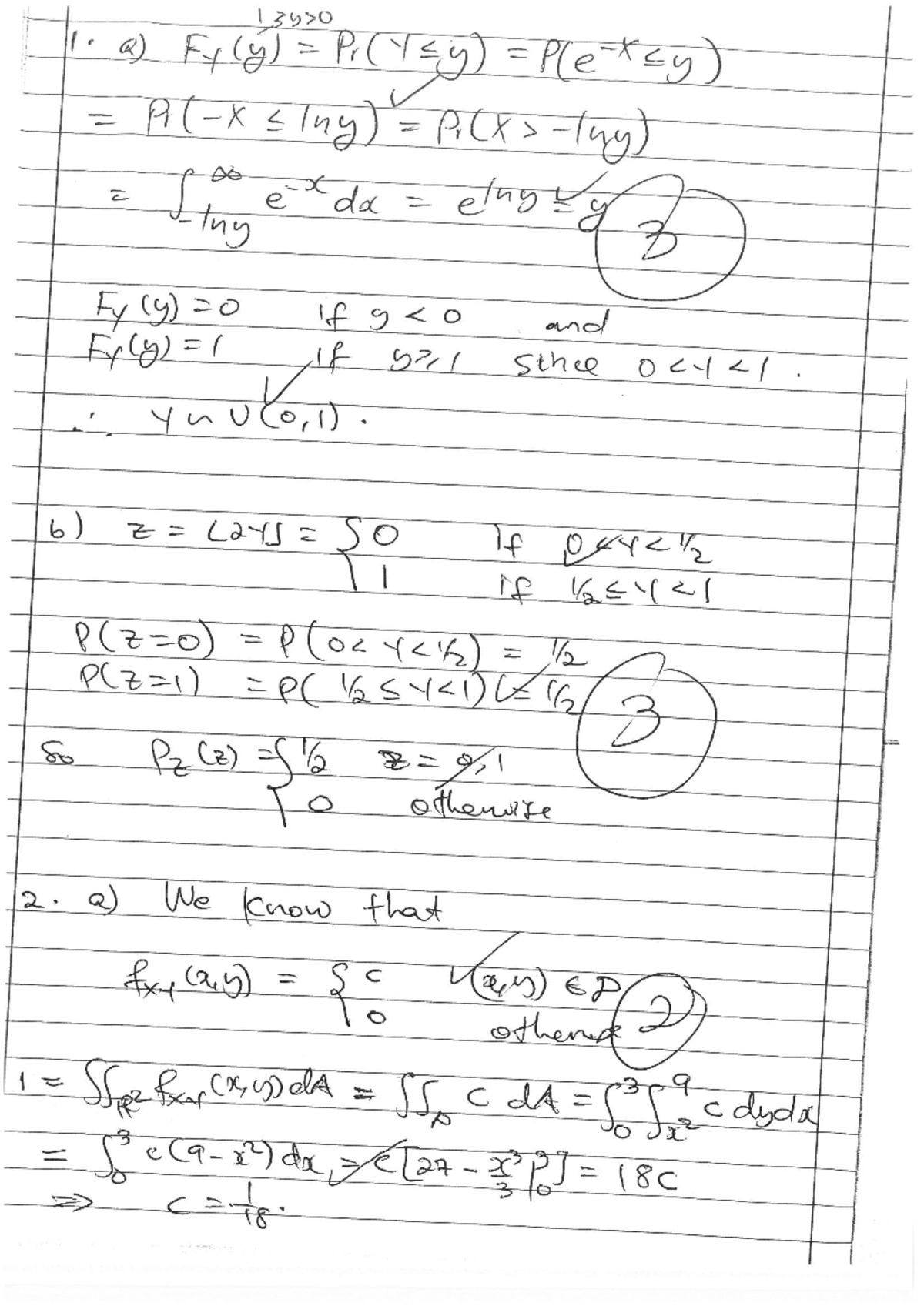 Class Test1 2019 Solutions - STA2004F - Studocu