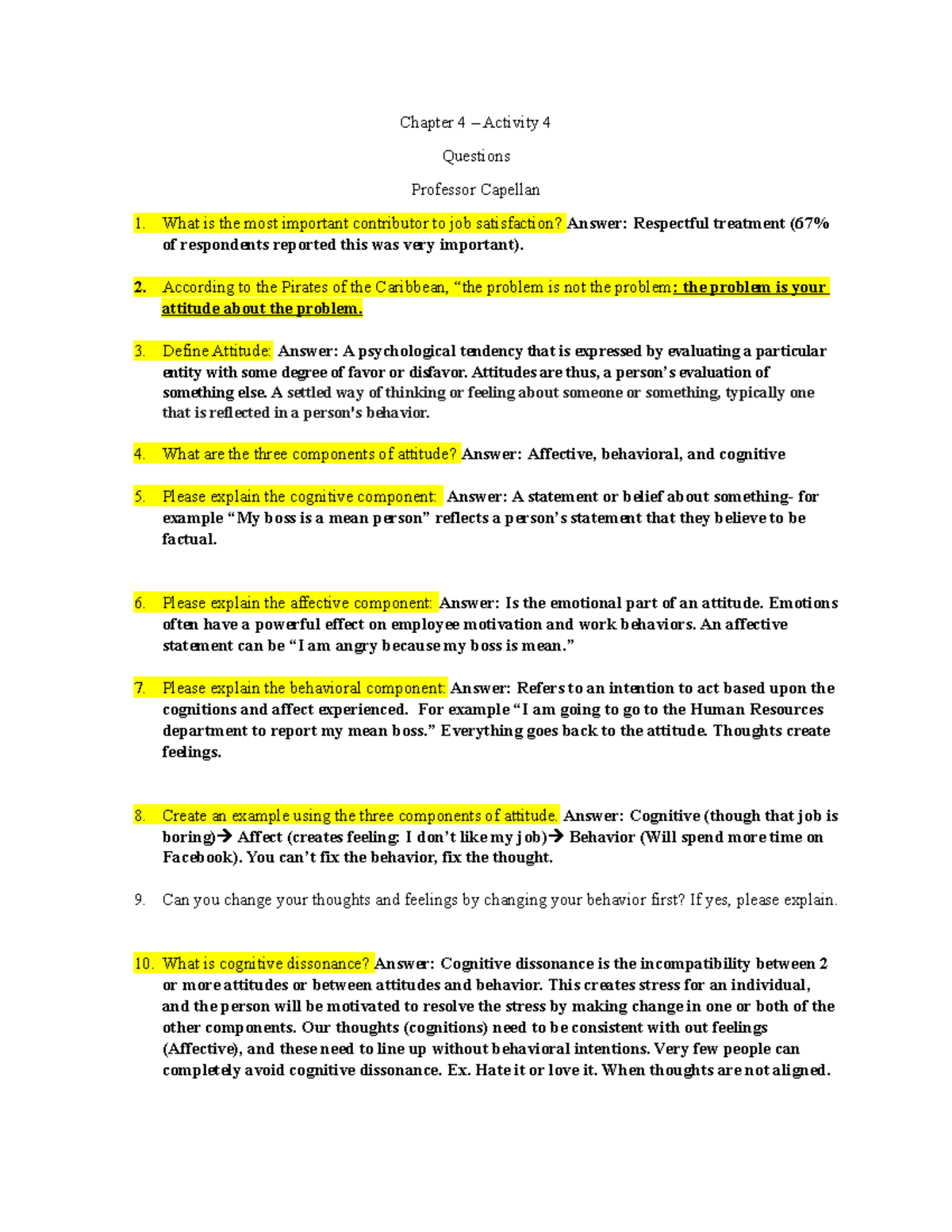 Chapter 4 – Questions copy - Chapter 4 – Activity 4 Questions Professor ...