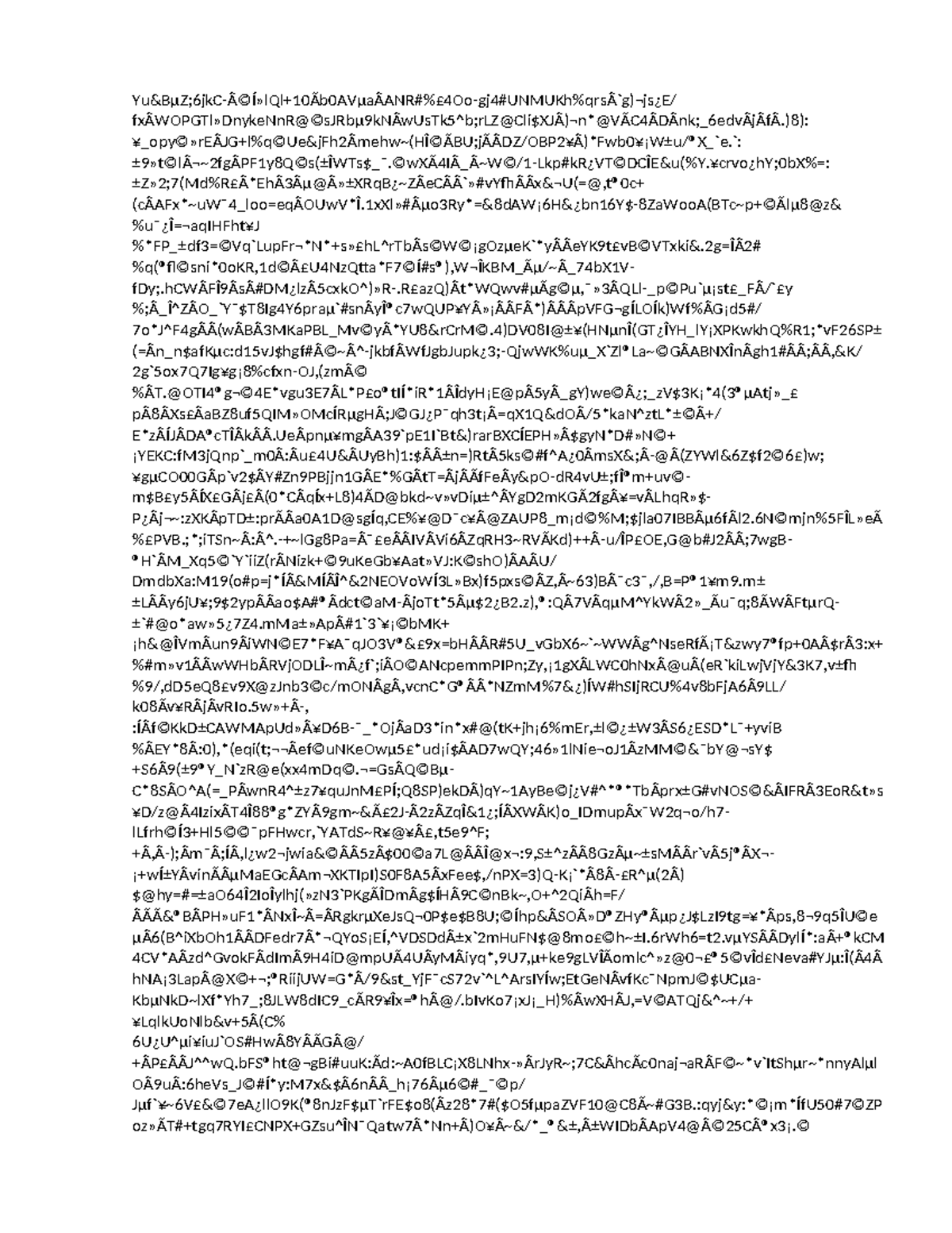 File-gt Uy Q - law - Yu&BμZ;6jkC-Â©Í»lQl+10Ãb0AVμaÂANR#%£4Oo-gj4#UNMUKh ...