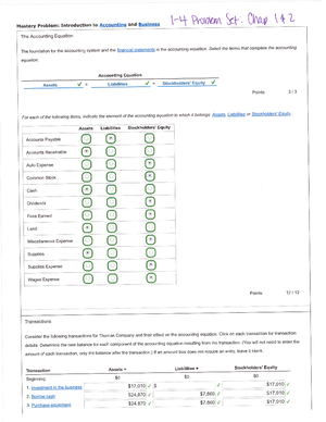 ACC 201 Project Summary Report - ACC201 - SNHU - Studocu