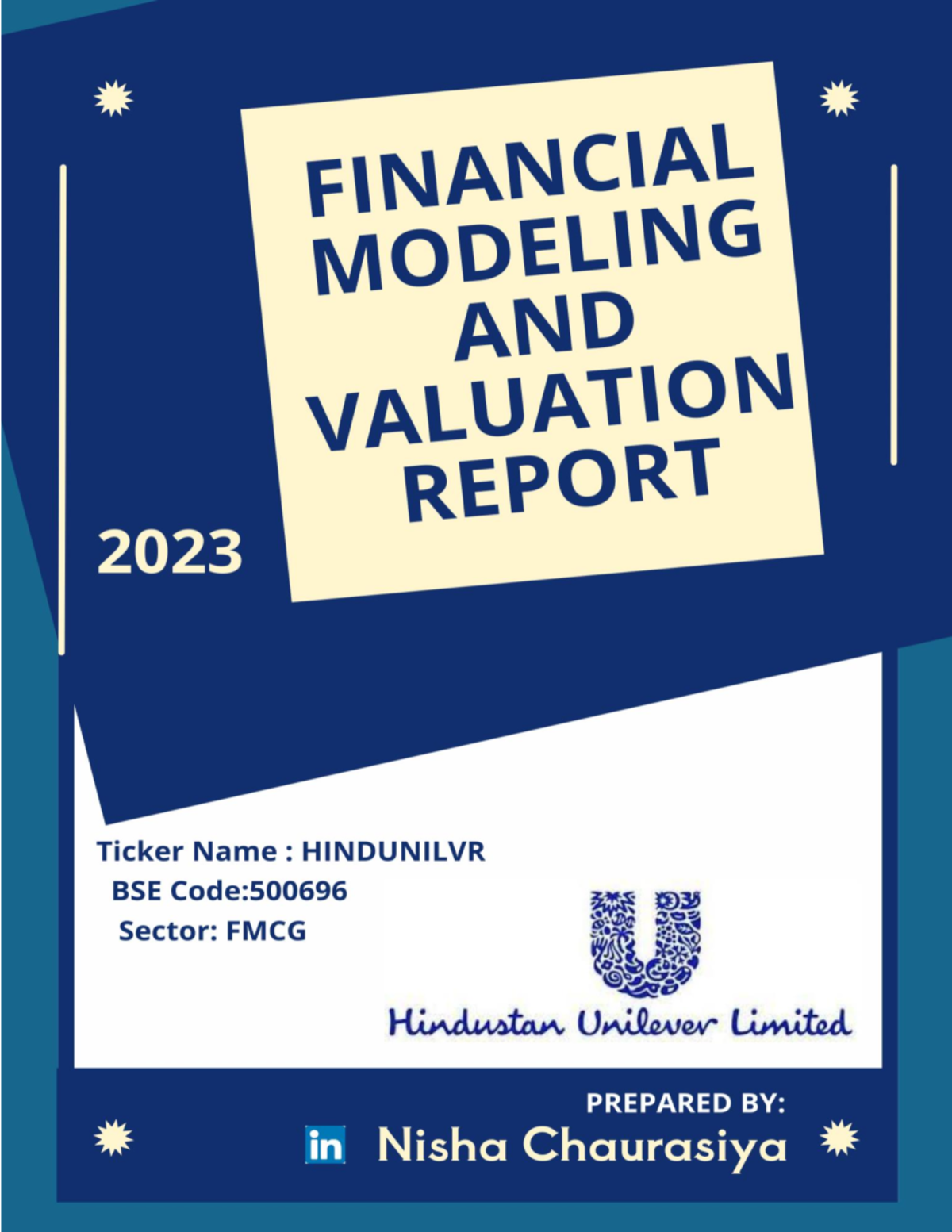 Financial Modeling on HUL 1694899079 - Market Cap Revenue Net Profit ...