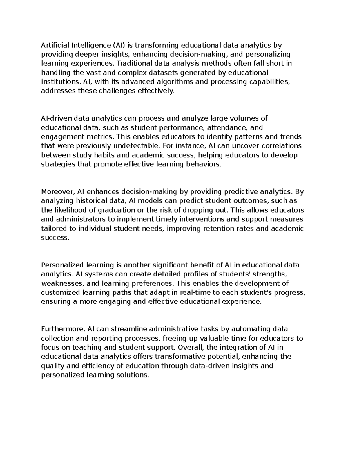 Artificial Intelligen 34 - Artificial Intelligence (AI) is transforming ...