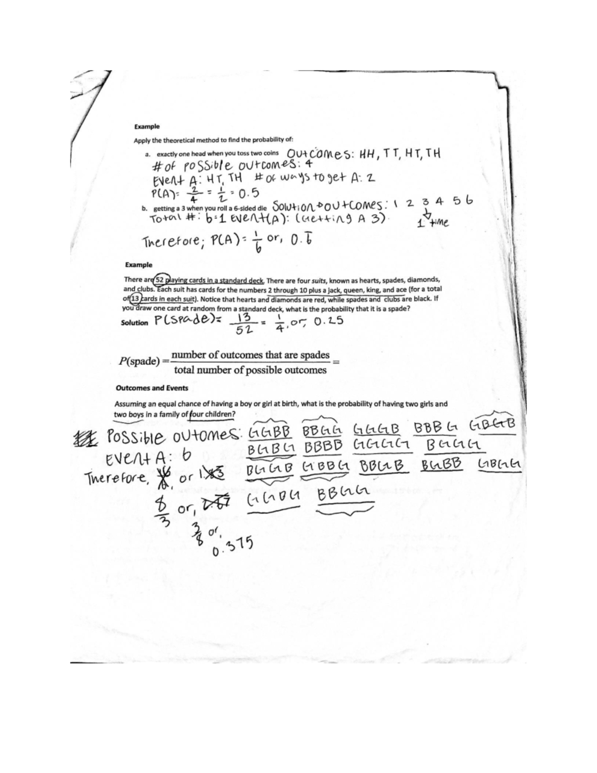 FOP2 - Fundamentals of Probability - MATH 1001 - Studocu