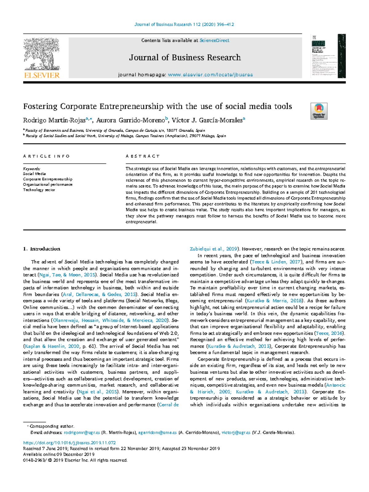Corporate 4 - JOURNAL - Contents lists available at ScienceDirect ...