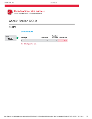 CSC Check – Volume 2 – Practice Test 2 1 - - Studocu