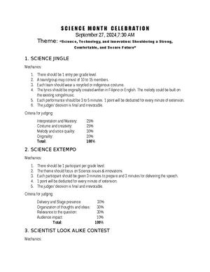 LAS Science 8 MELC 2 Q3 Week-4 - i Science Activity Sheet Quarter 3 ...