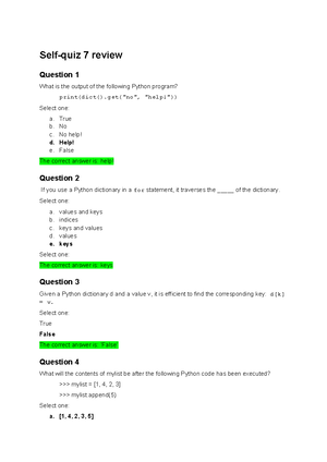CS 1101 - UoPeople - Programming Fundamentals - Studocu